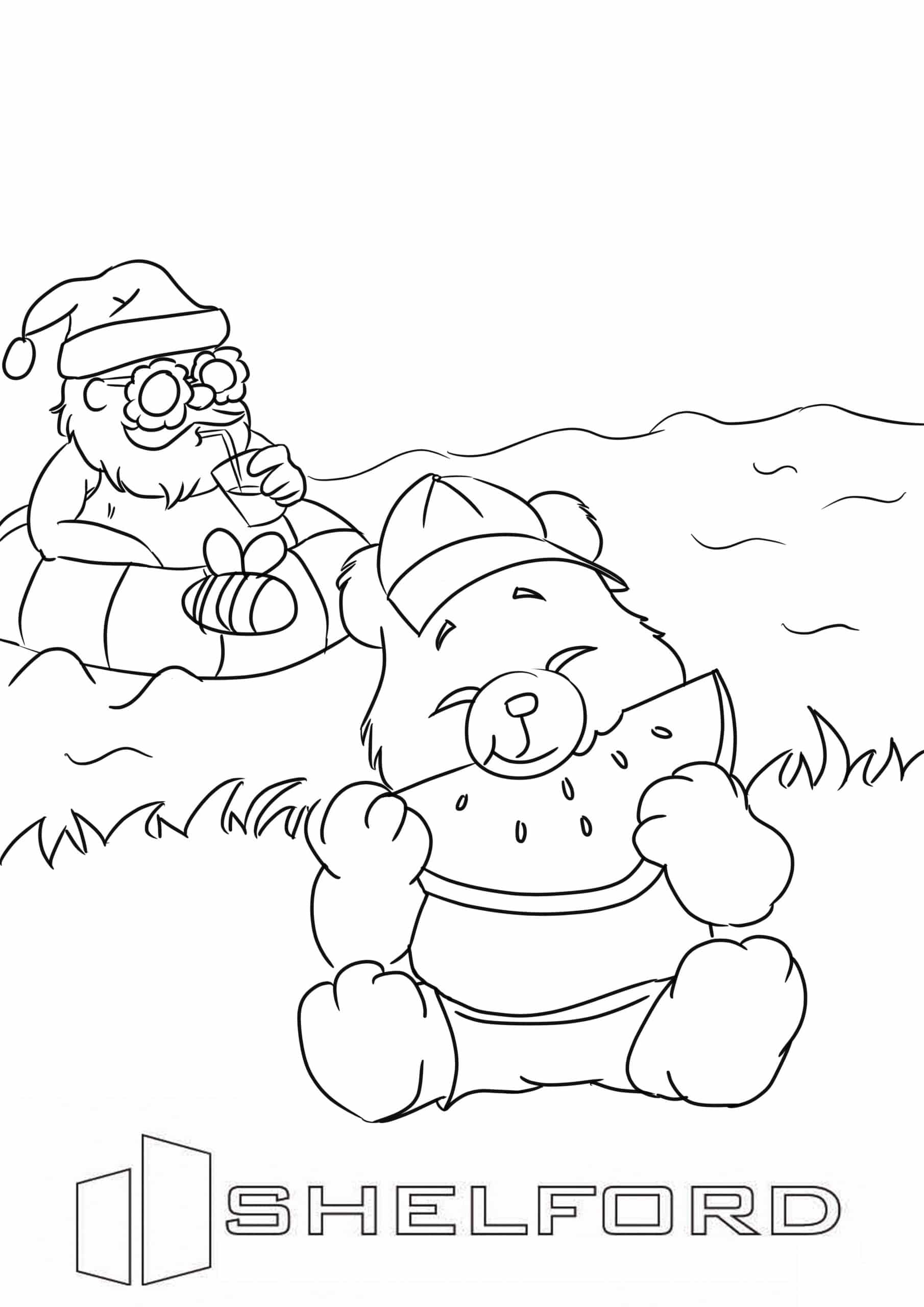 Christmas Colouring Pages for Kids