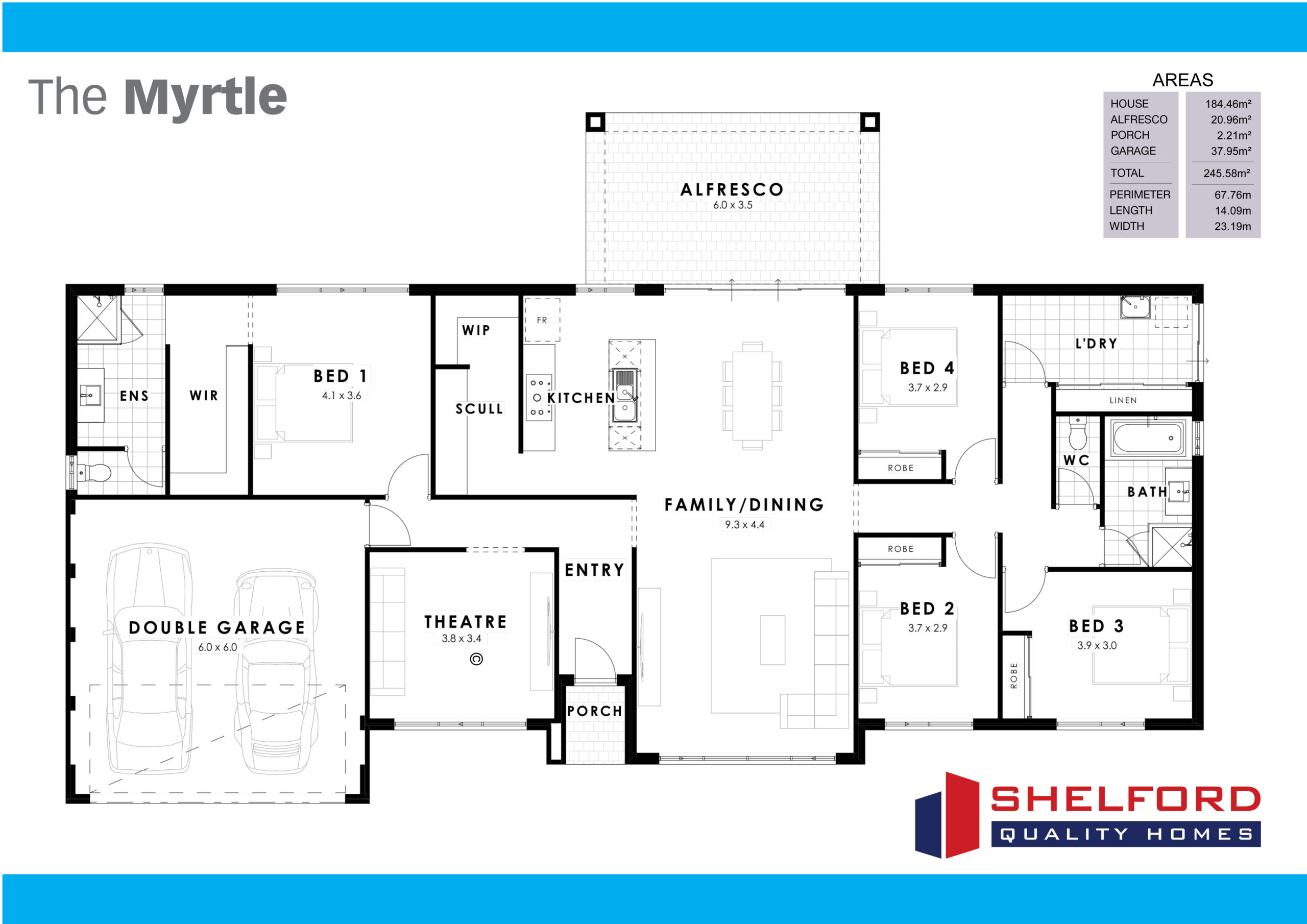 The Myrtle - Perth Home Builders | Shelford Quality Homes : Perth Home ...